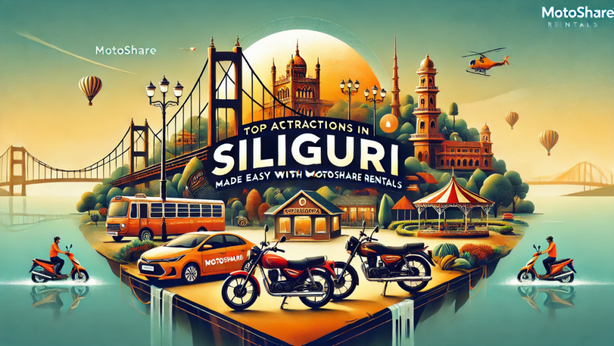 Explore Siliguri Like Never Before with Motoshare’s Bike & Car Rentals - Kerala Orbit